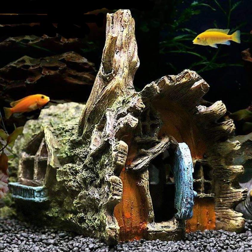 Fish Tank Decoration Ornament | Resin Decor for Aquarium | AquaBobs ...