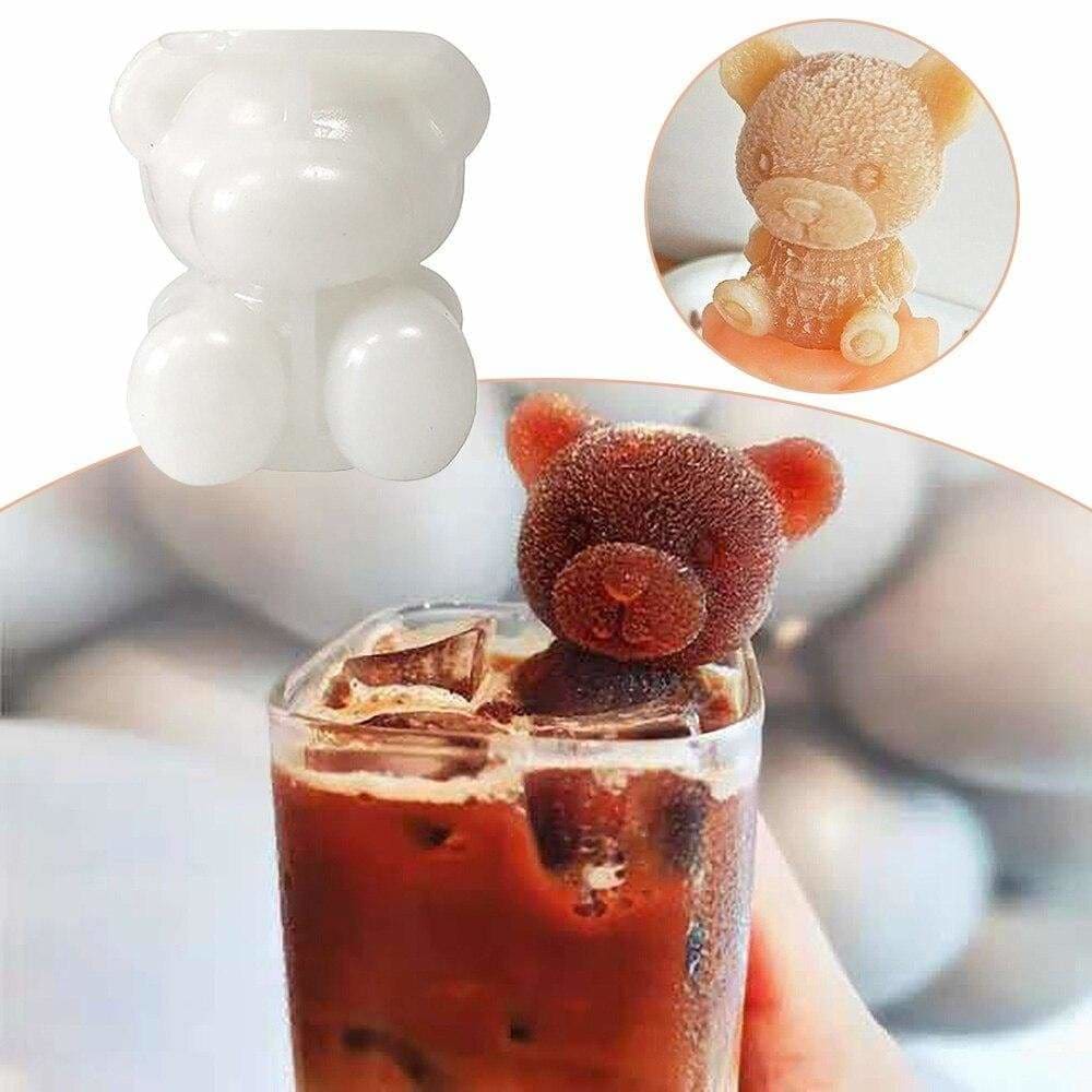 Silicone Bear Mold ,Teddy Bear Ice Mold, Ice Bear Mold, | Little Bear ...