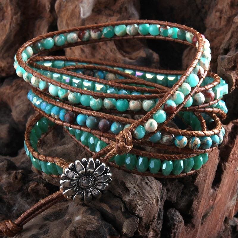 Boho Bracelet, Bohemian Bracelet, Beaded Bohemian Stackable Bracelet ...